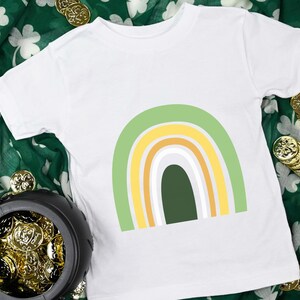 St Patricks Day Rainbow SVG Bundle, Boho Rainbow SVG, St Patricks Shirt ...