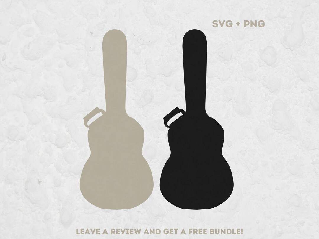 Guitar Case SVG, Svg Files for Cricut, Guitar Svg, Guitar Clipart ...