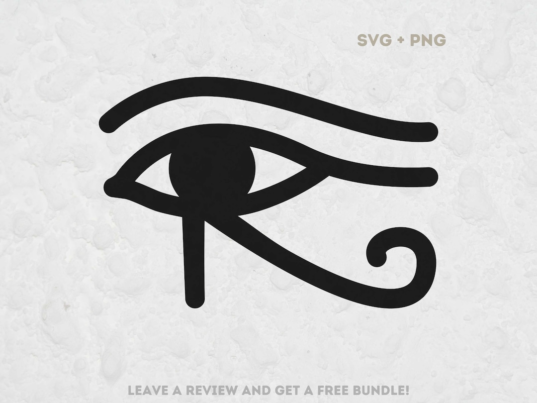 Eye of Horus SVG, Svg Files for Cricut, Egypt Svg, Eye Clipart ...