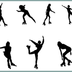 Roller Skate Svg, SVG Files for Cricut, Roller Skate Silhouette, Roller ...
