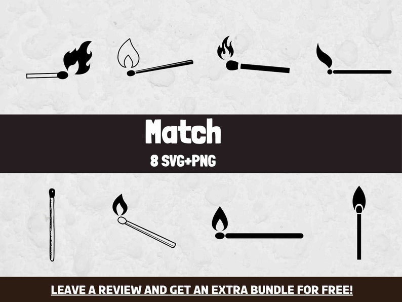 Match SVG Fire Svg Svg Files for Cricut Happy Camper - Etsy