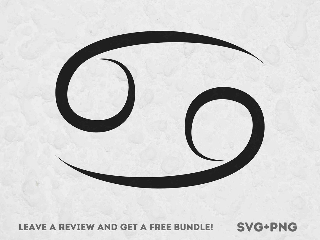 Cancer Zodiac Sign Svg Cancer Svg Zodiac Clipart Svg Files For