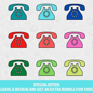 Retro Phones SVG, Phone Clipart, Shirt SVG, Svg Files for Cricut, Retro ...