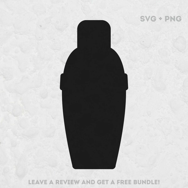 Cocktail Shaker Svg - Etsy