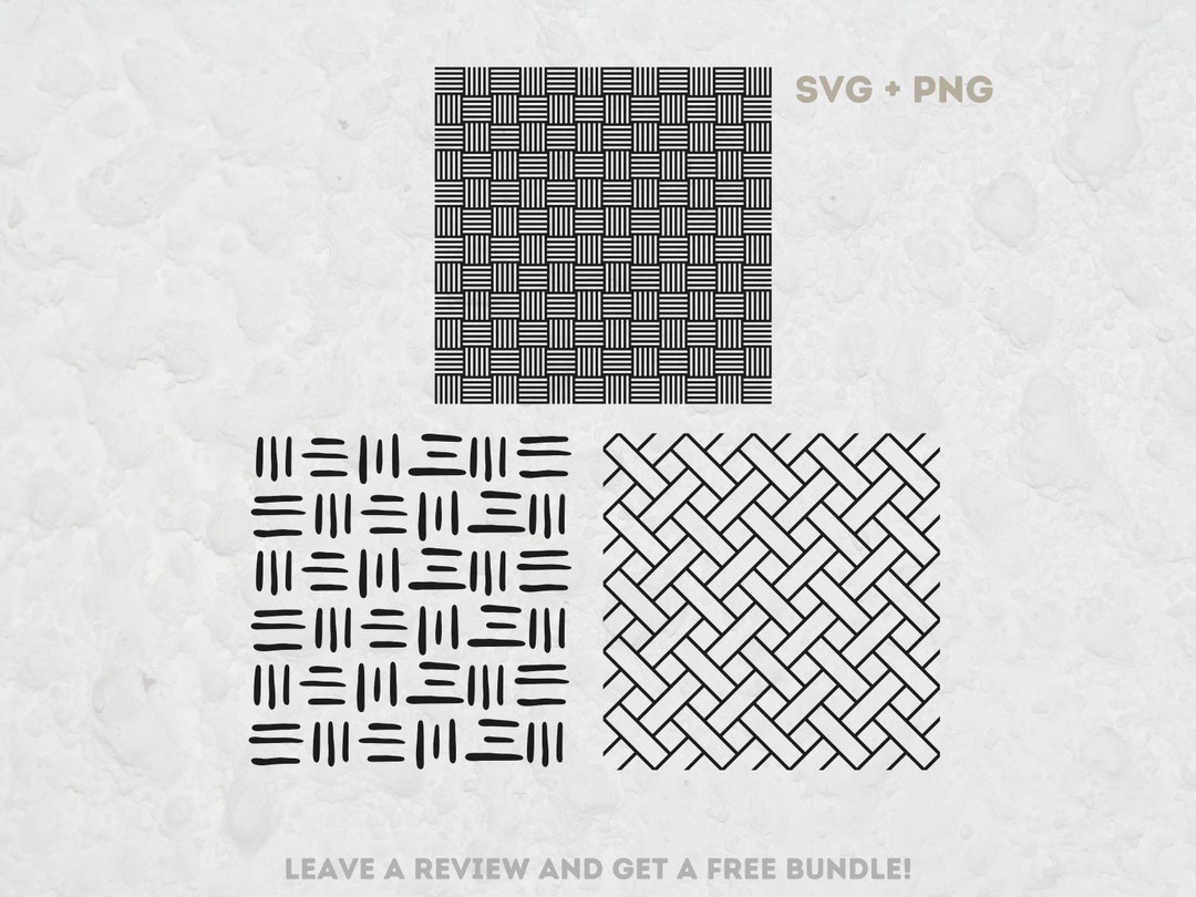 Basket Weave Pattern Svg, SVG Files for Cricut, Basket Weave SVG ...