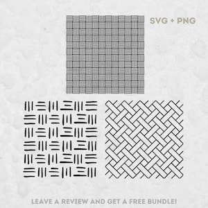 Basket Weave Pattern Svg, SVG Files for Cricut, Basket Weave SVG ...
