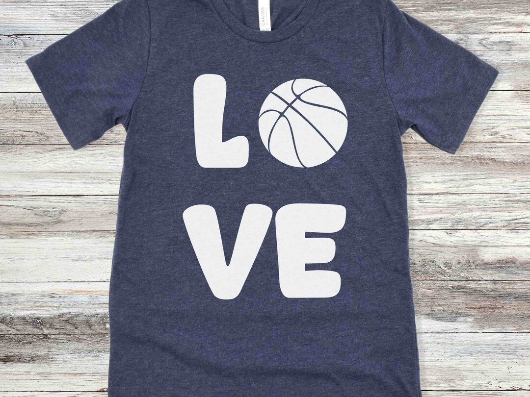 Basketball Love Svg, SVG Files for Cricut, Basketball Shirt Svg ...