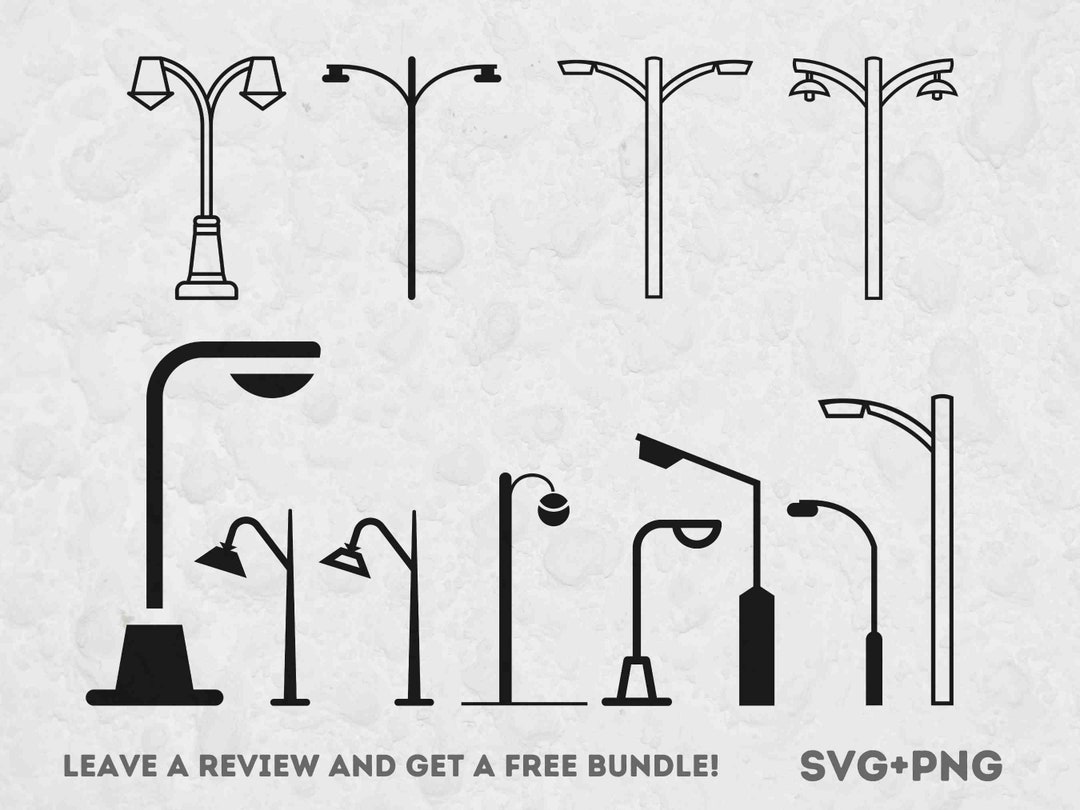 Street Light SVG, Svg Files for Cricut, Light Svg, Light Shapes ...