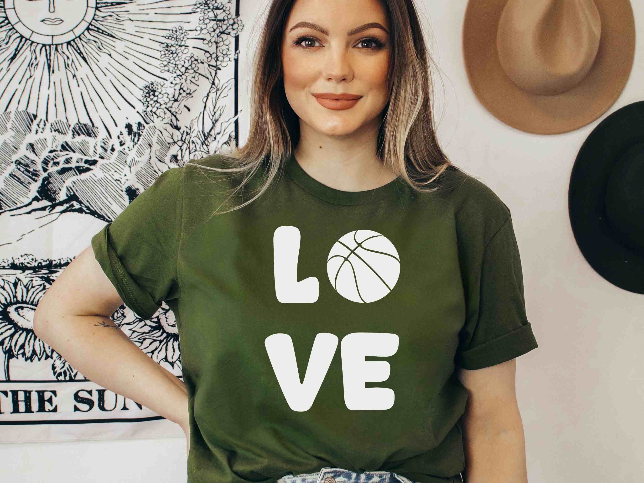 Basketball Love Svg SVG Files for Cricut Basketball Shirt - Etsy