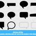 Speech Bubble SVG, Svg Files for Cricut, Cartoon Svg, Bubble SVG ...