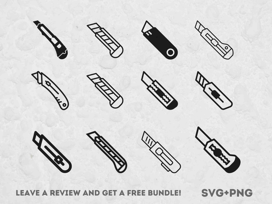Box Cutter SVG, SVG Files for Cricut, Crafty Svg, Crafting Svg, Knife ...