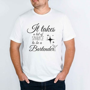 Bartender Svg, SVG Files for Cricut, It Takes a Lot of Sparkle ...