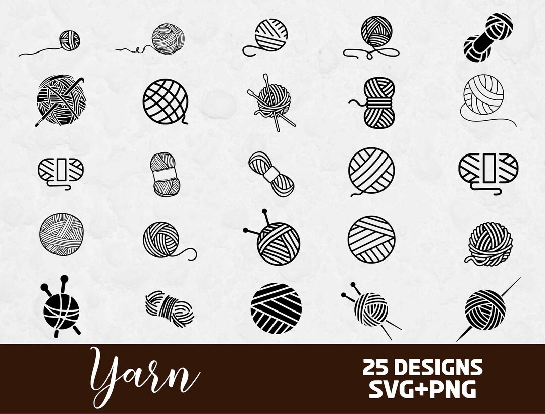 Yarn SVG Bundle SVG Files for Cricut Crafty Svg Crafting - Etsy UK