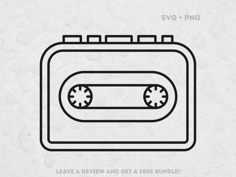 Walkman SVG Svg Files for Cricut Retro Music Player Music - Etsy
