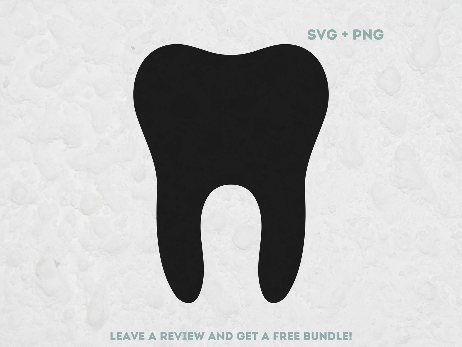 Tooth Silhouette Svg, SVG Files for Cricut, Dentist Svg, Tooth PNG ...