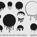 Drip Circle Svg Bundle, SVG Files for Cricut, Circle Svg, Circle ...