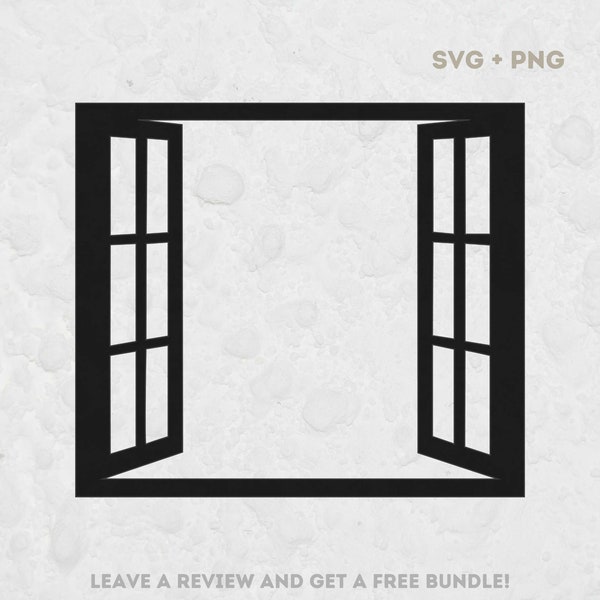 Window Svg - Etsy