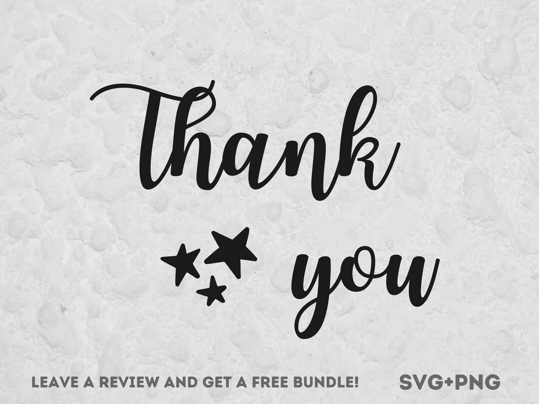 Thank You Svg, Svg Files for Cricut, Thank You Quote, Thankful Svg ...
