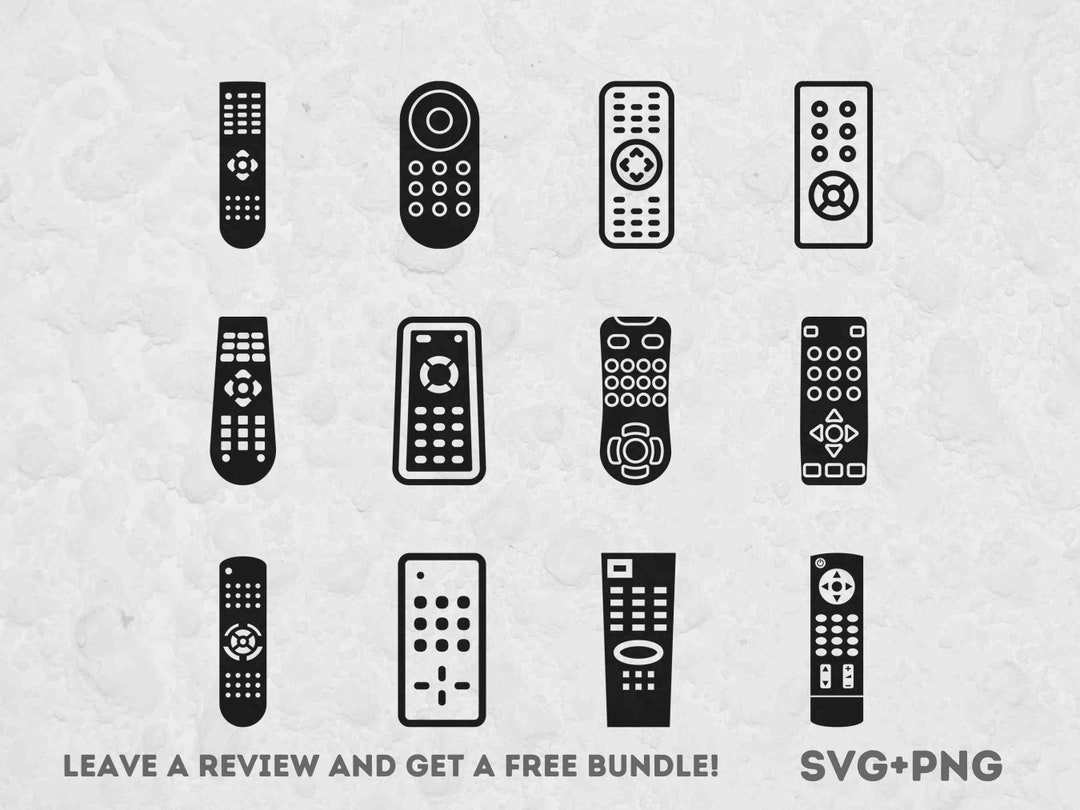Remote Control SVG, TV SVG, Svg Files for Cricut, Remote Control ...
