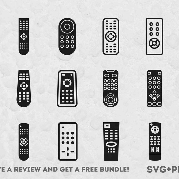 Remote Control Svg - Etsy