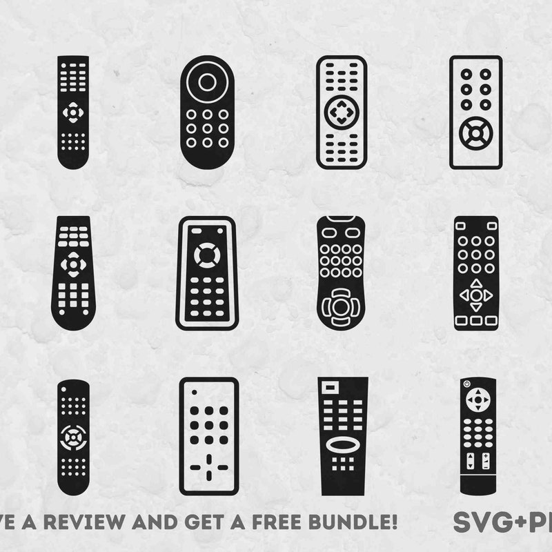 Remote Control Svg - Etsy