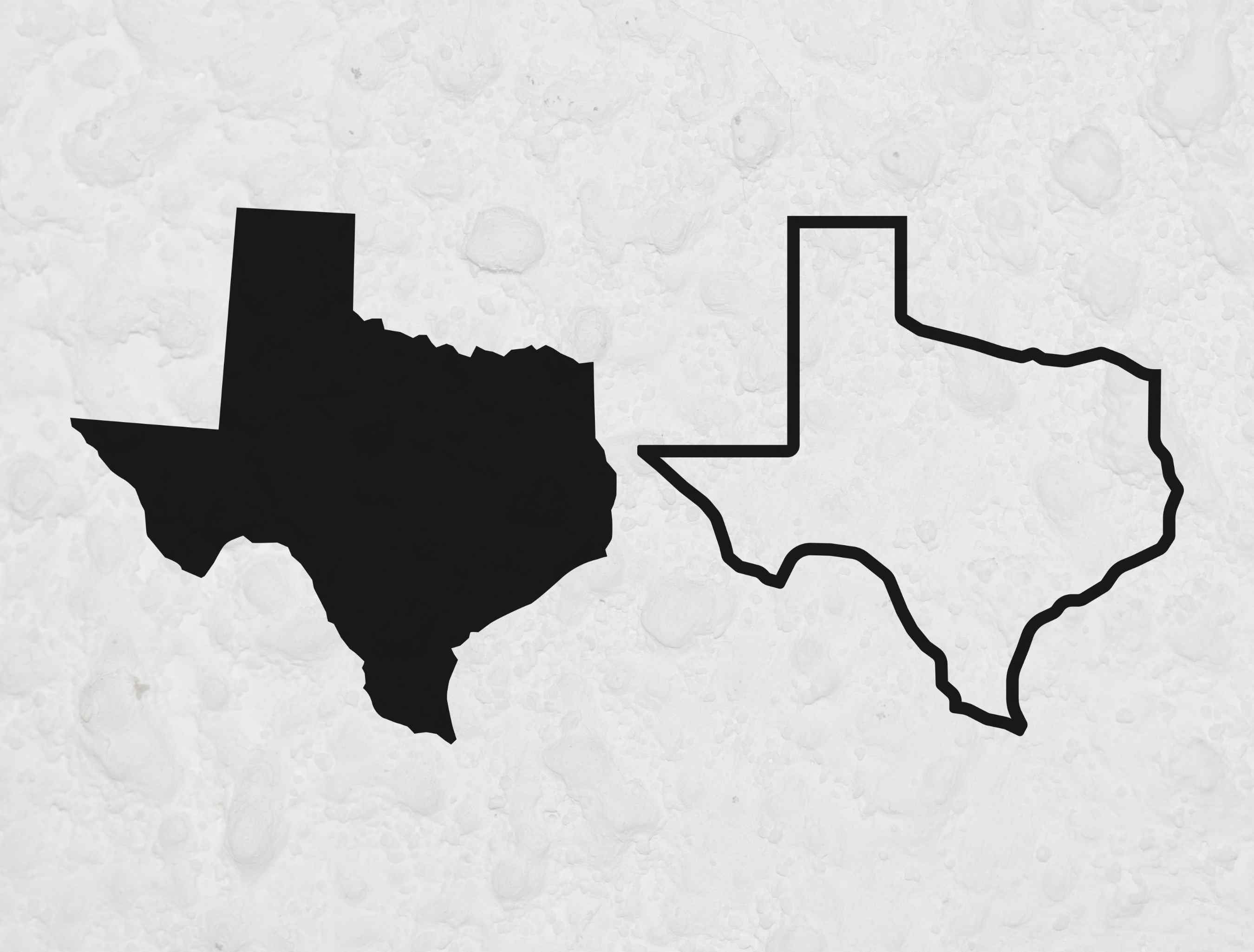 Texas SVG Texas Outline Svg Texas Cut File Map of Texas - Etsy Canada