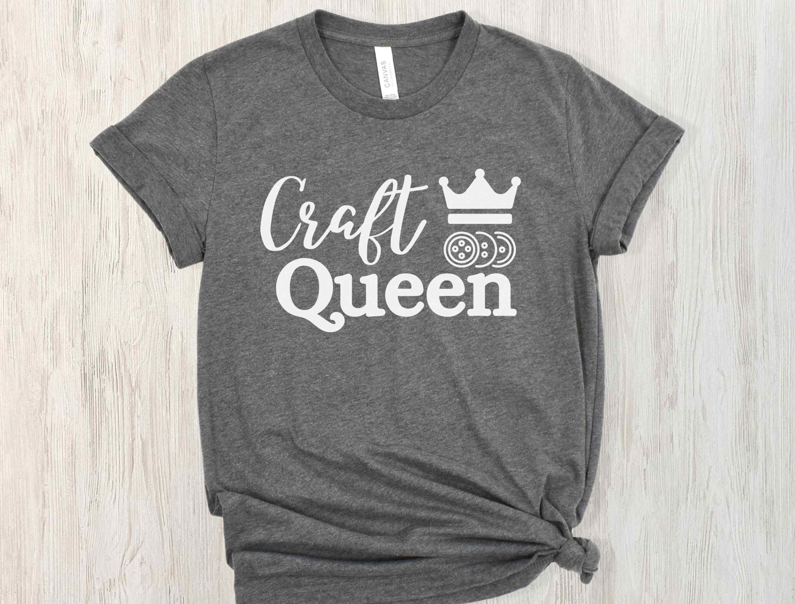 Craft Queen SVG SVG Files for Cricut Craft Room Svg Craft - Etsy