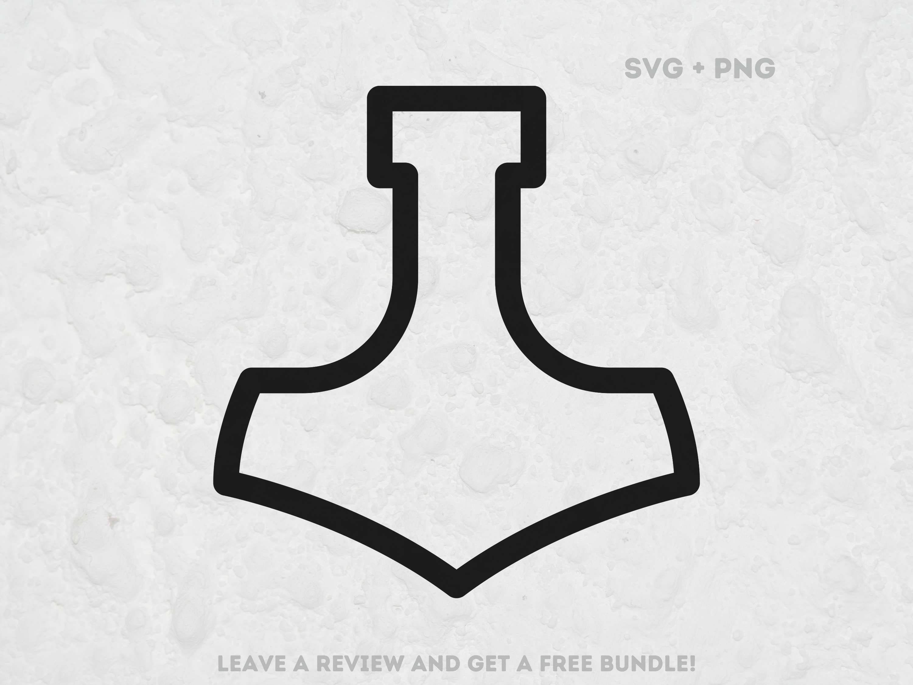 Mjolnir SVG Svg Files for Cricut Norse Clipart Thor SVG - Etsy