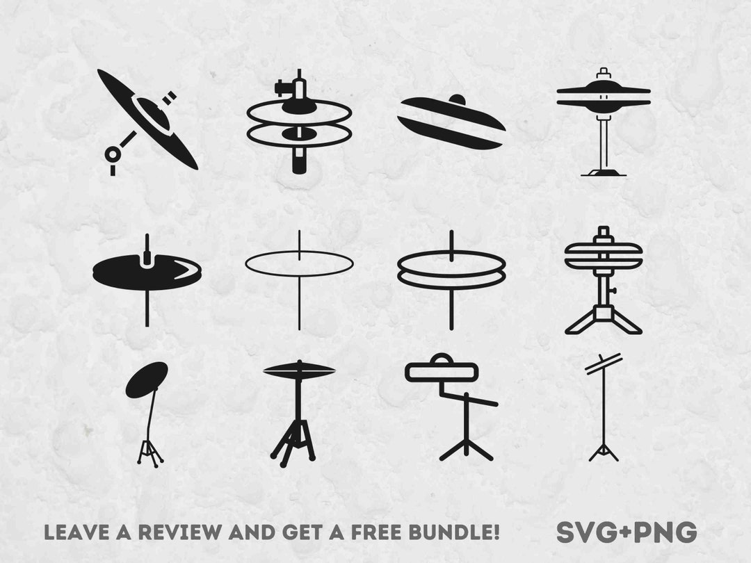 Cymbal SVG, Music Svg, Drum Clipart, Svg Files for Cricut, Hi-hat ...