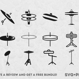 Cymbal SVG, Music Svg, Drum Clipart, Svg Files for Cricut, Hi-hat ...