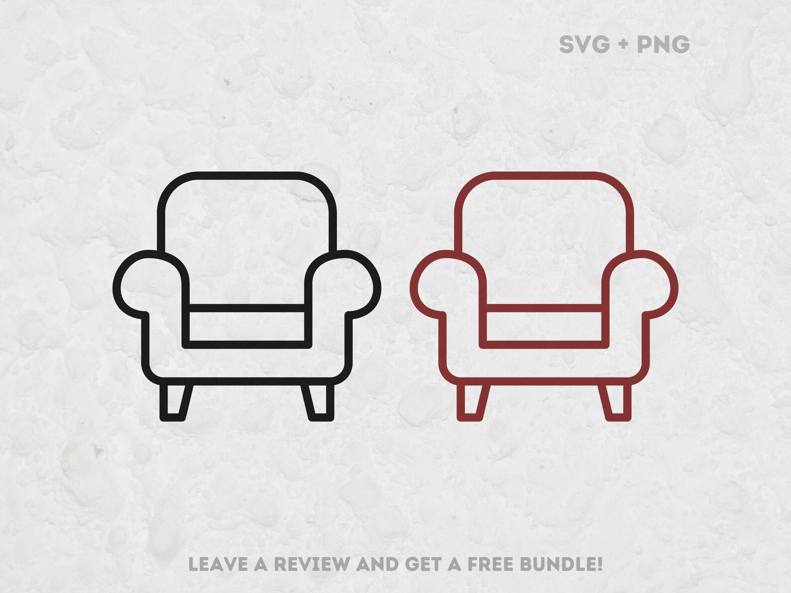 Armchair Svg Png Clipart, SVG Files for Cricut, Chair Clipart, Chair ...