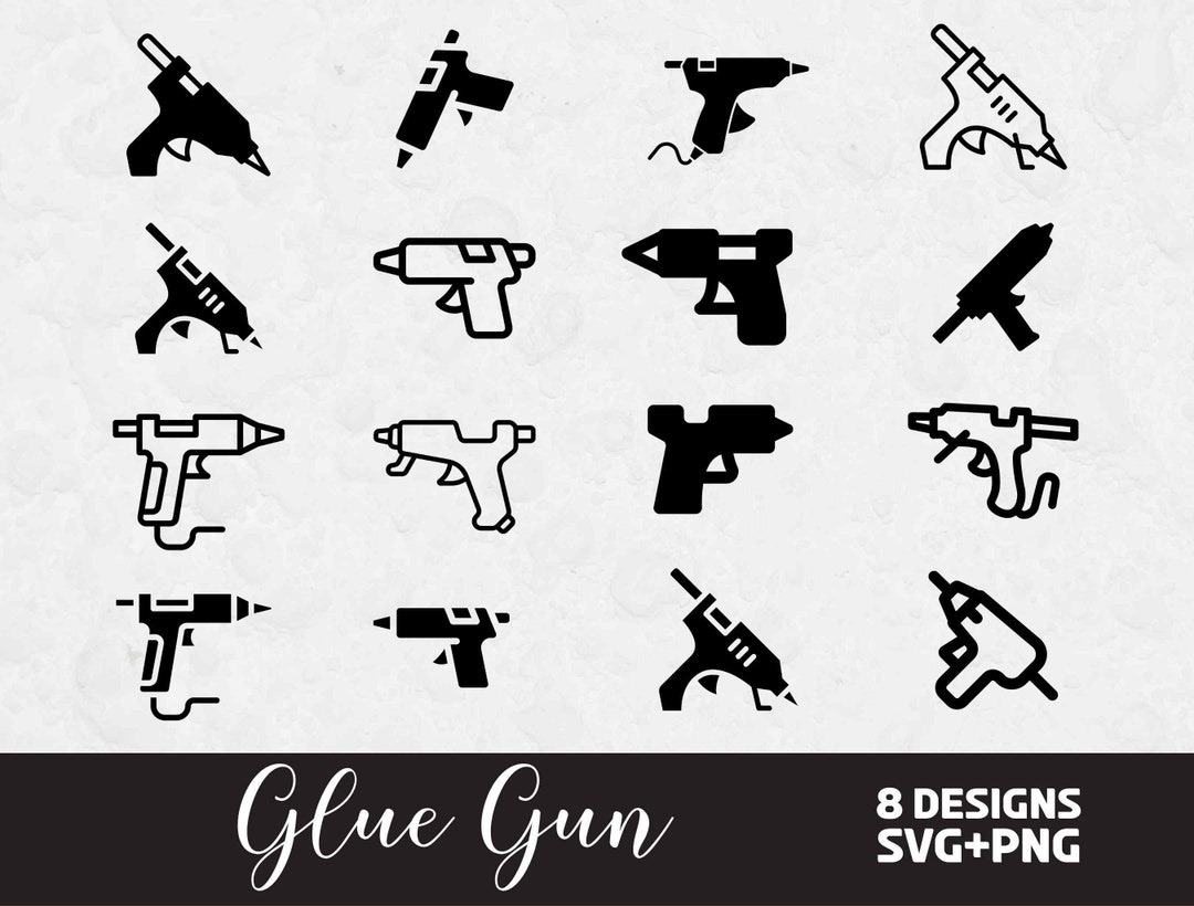 Glue Gun SVG, SVG Files for Cricut, Glue Gun Cut File, Crafting Clipart ...