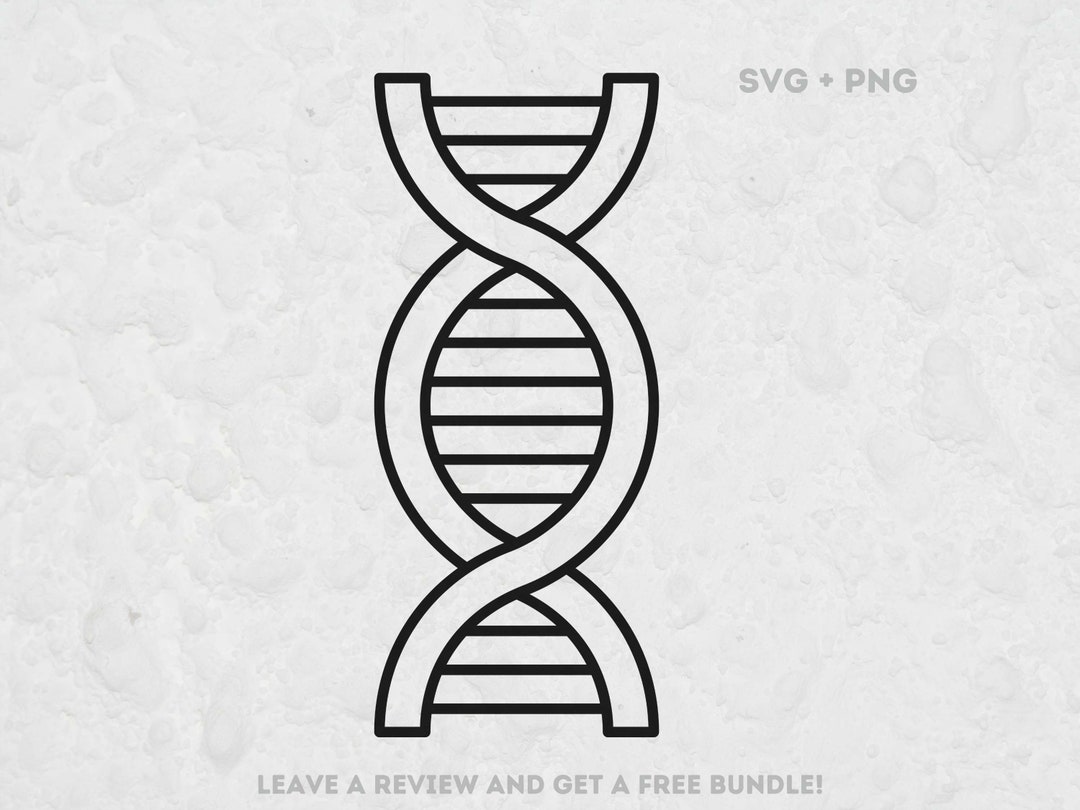 DNA Molecule SVG, Svg Files for Cricut, DNA Svg, Science Clipart, Dna ...