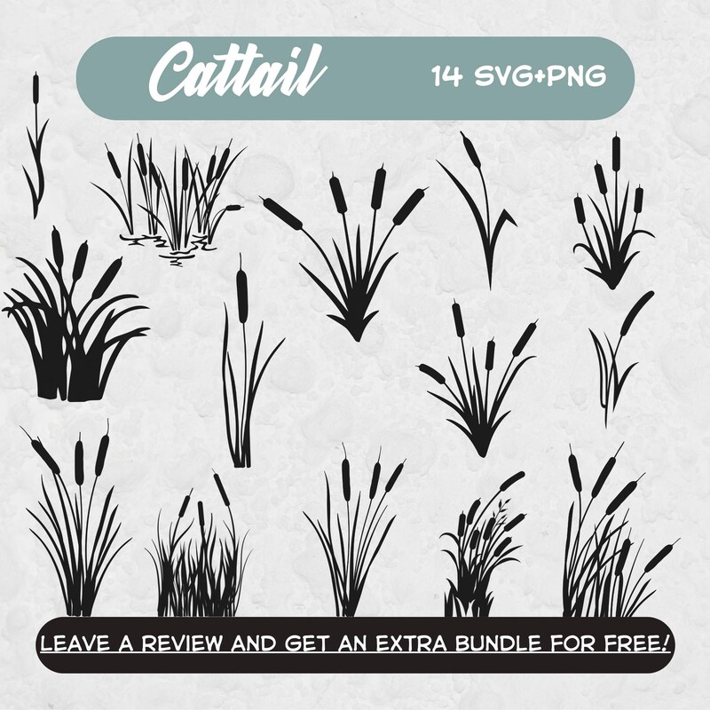 Cattails Svg - Etsy