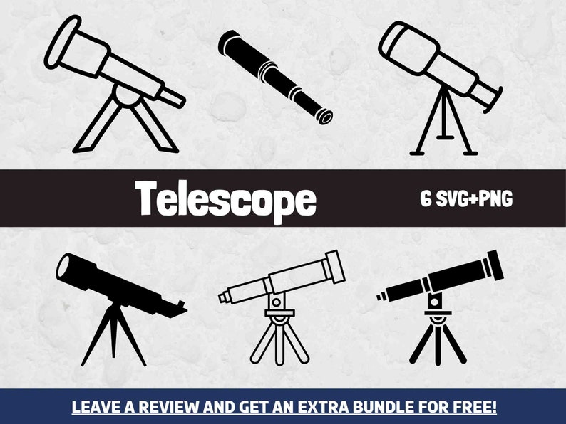 Telescope SVG Space SVG Space Clipart SVG Files for Cricut - Etsy