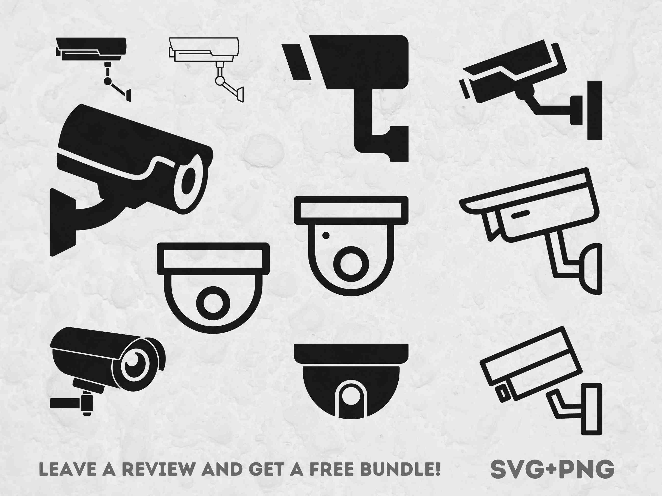 Security Camera SVG, SVG Files for Cricut, Camera Clipart, Security SVG ...