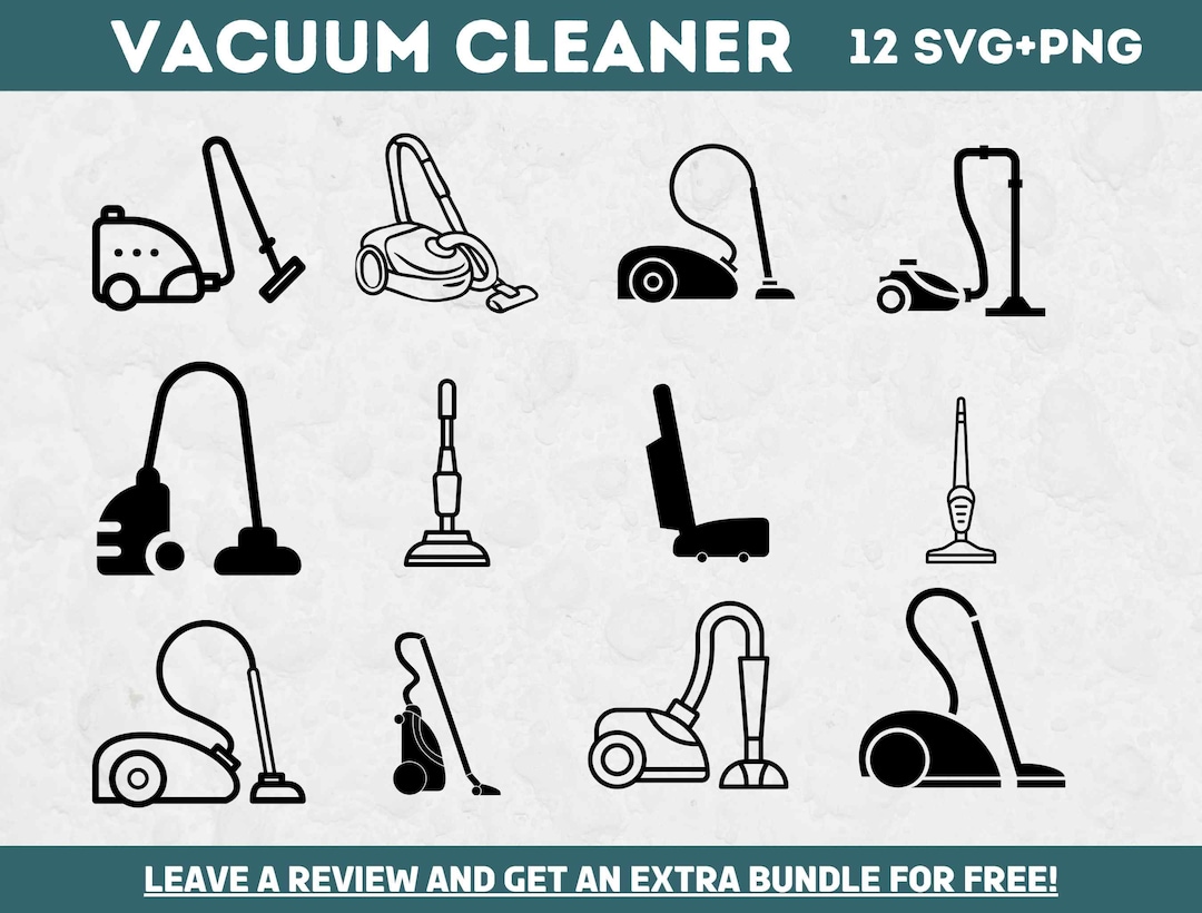 Vacuum Cleaner SVG, SVG Files for Cricut, Cleaning Clipart, Vacuum SVG ...