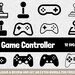 Game Controller SVG, SVG Files for Cricut, Video Game Clipart, Game ...