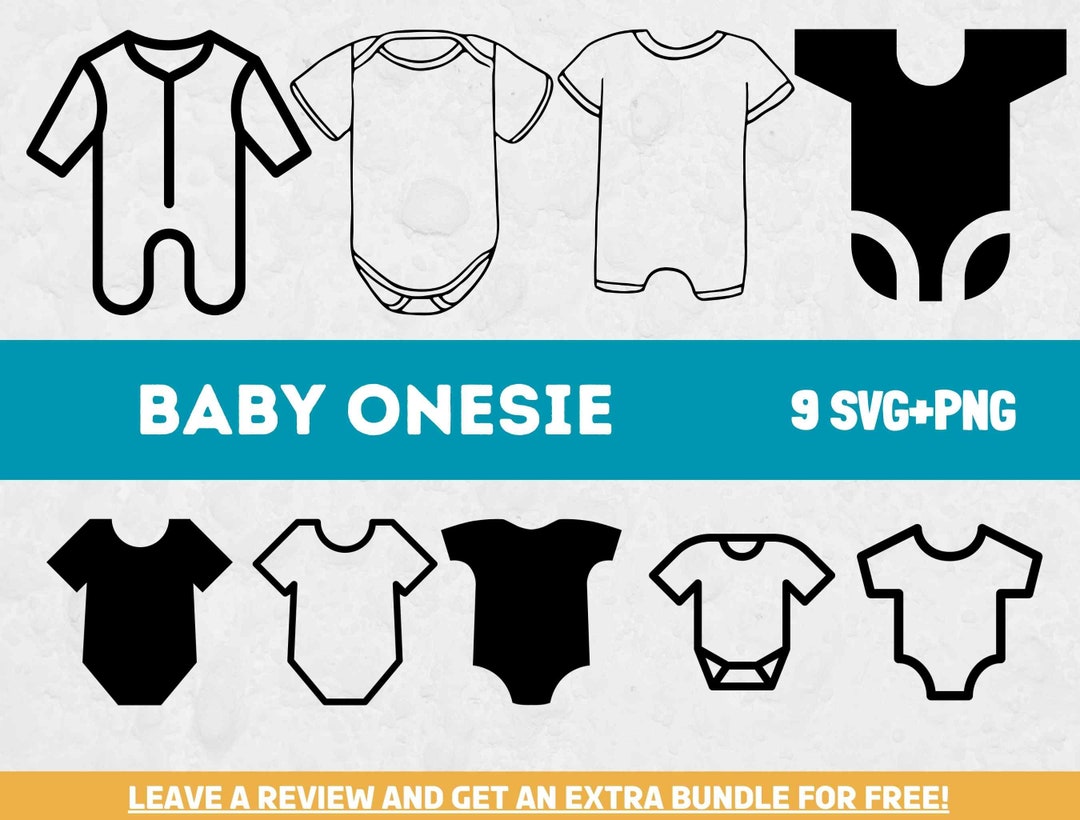 Onesie Svg Svg Files for Cricut Baby Svg Baby Clipart - Etsy