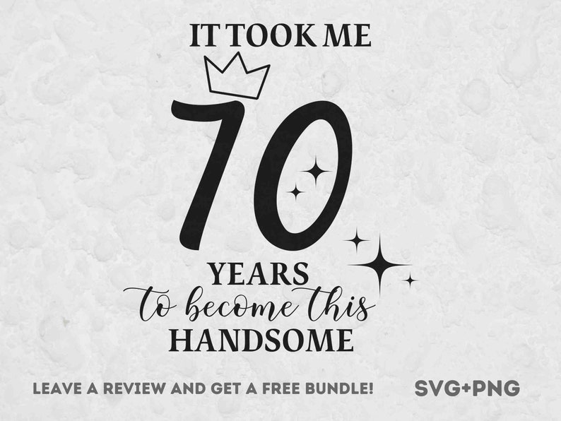 70 Years Svg 70th Birthday Shirt Svg Files for Cricut - Etsy