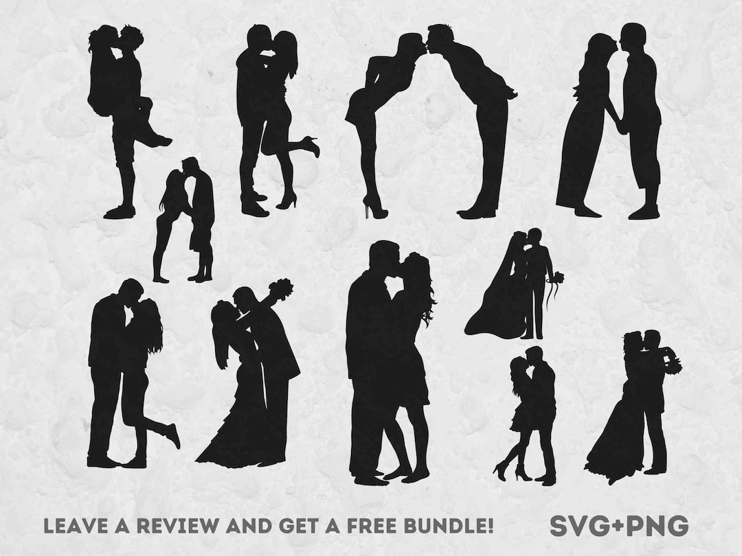 Kiss Svg, Svg Files for Cricut, Kissing Svg, Love Svg, Valentines Day ...