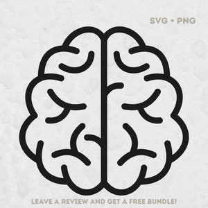 Brain Svg Png, Svg Files for Cricut, Brain PNG, Medicine Clipart, Brain ...