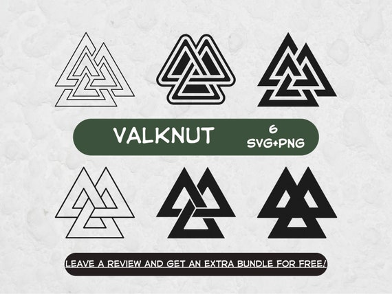 Symbole De Valknut Wikinger Valknut Münze | Wikingerknoten Der