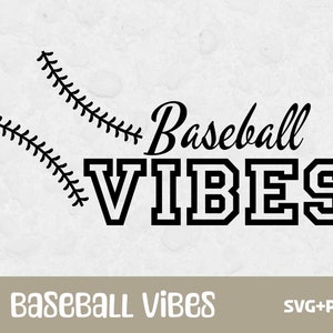 Baseball Svg, SVG Files for Cricut, Baseball Vibes, Retro Svg, Baseball ...