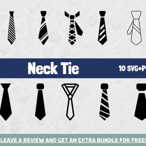 Neck Tie Svg Bundle, Svg Files for Cricut, Tie PNG, Suit Svg, Business ...