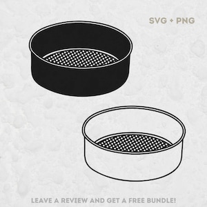 Flour Sifter SVG, Svg Files for Cricut, Flour Sifter PNG, Kitchen ...