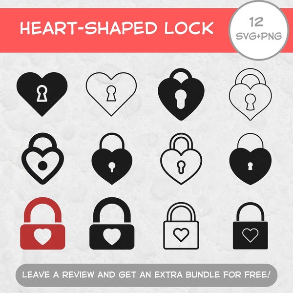 Heart Shaped Lock - Etsy