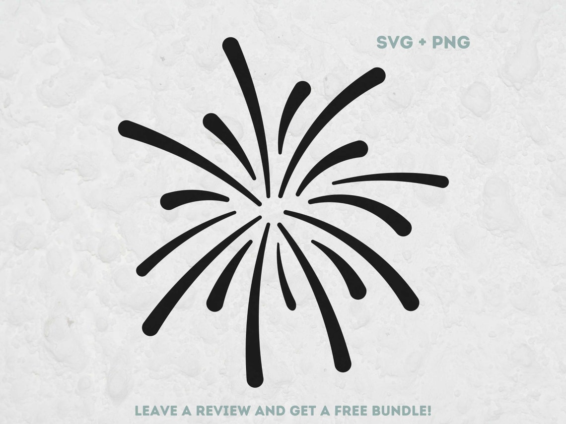 Fireworks SVG, 4th of July SVG, Celebration Cut File for Cricut ...