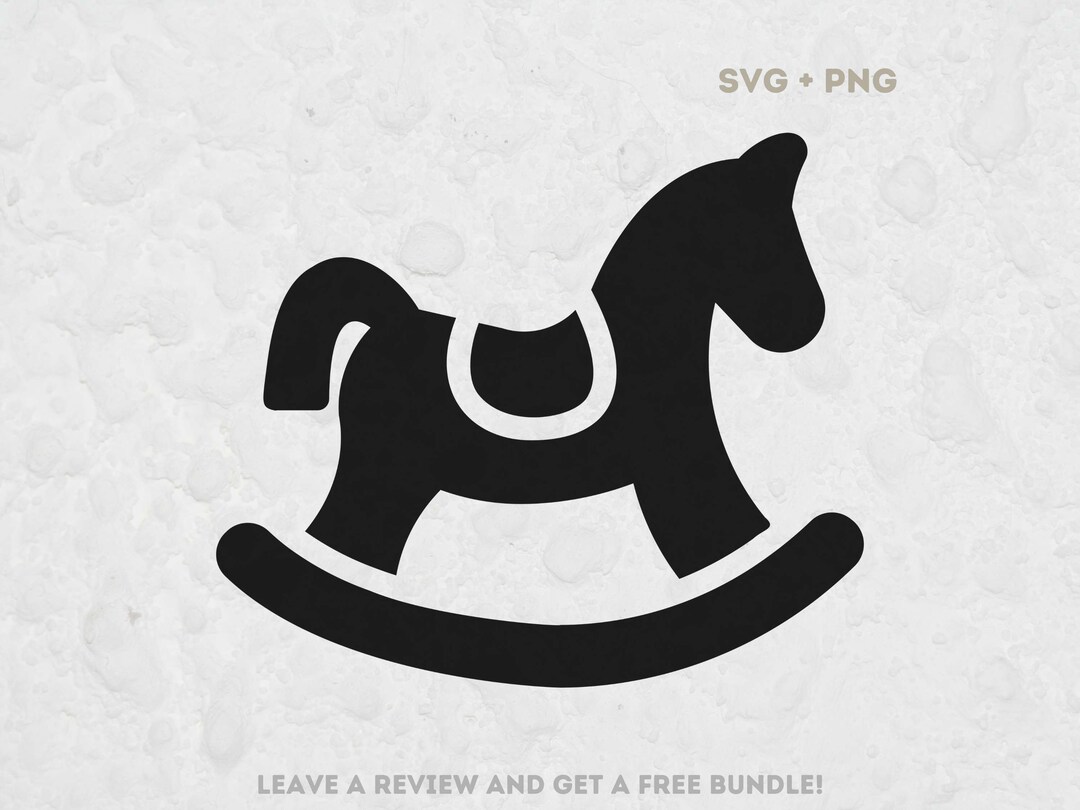 Rocking Horse SVG, Svg Files for Cricut, Play Horse Svg, Kids Clipart ...