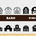 Barn Svg, SVG Files for Cricut, Farmhouse Svg, Building SVG, Farm ...